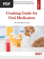 Moc Guidelines For Tablet Crushing April 2018 | PDF | Tablet (Pharmacy ...
