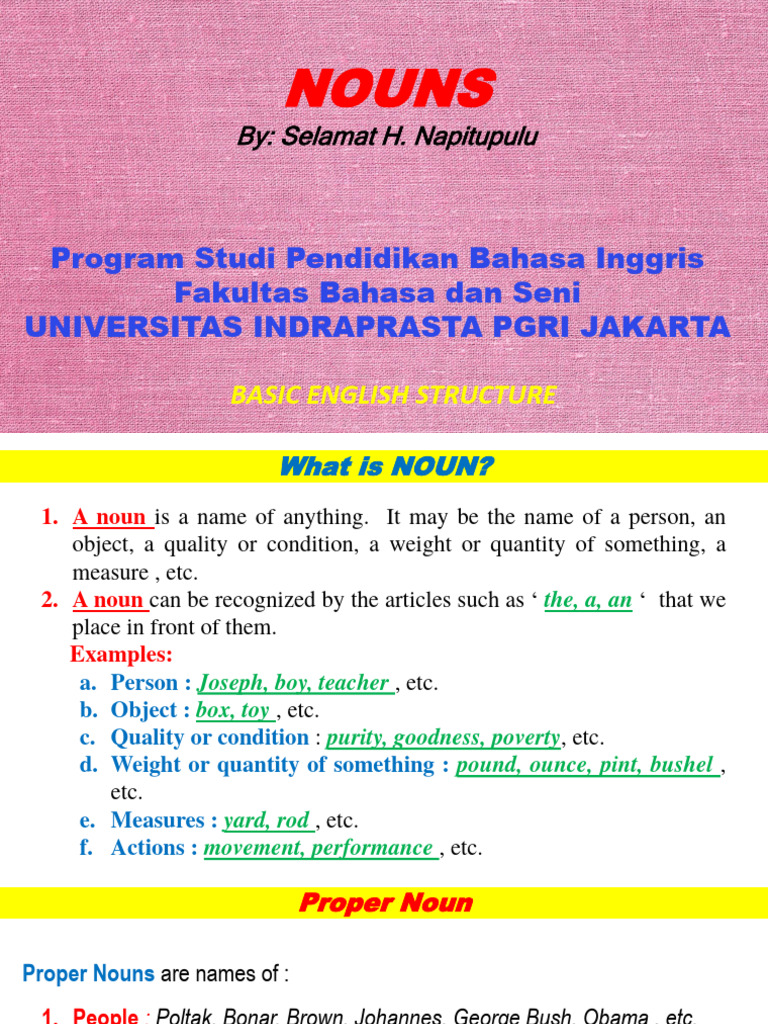 Noun - Noun Phrase | PDF | Noun | Grammatical Number