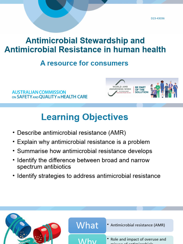 consumer_world_amr_awareness_week_2023_power_point_presentation | PDF ...