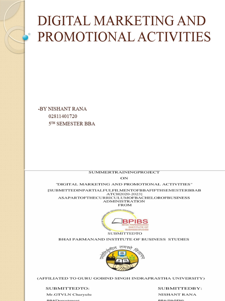 Digital Marketing Strategies Overview | PDF | Digital Marketing | Marketing