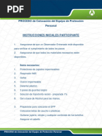 Anexo 3. Guía de Procedimiento para Colocar y Retirar EPP | PDF