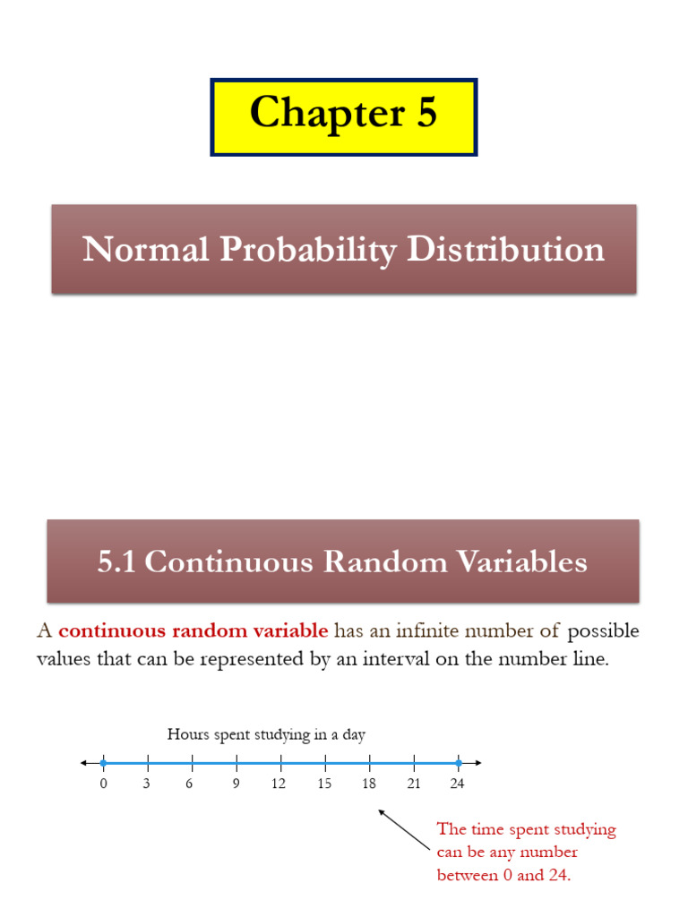 Chapter 5 (Normal Probability Distribution) | PDF | Normal Distribution ...