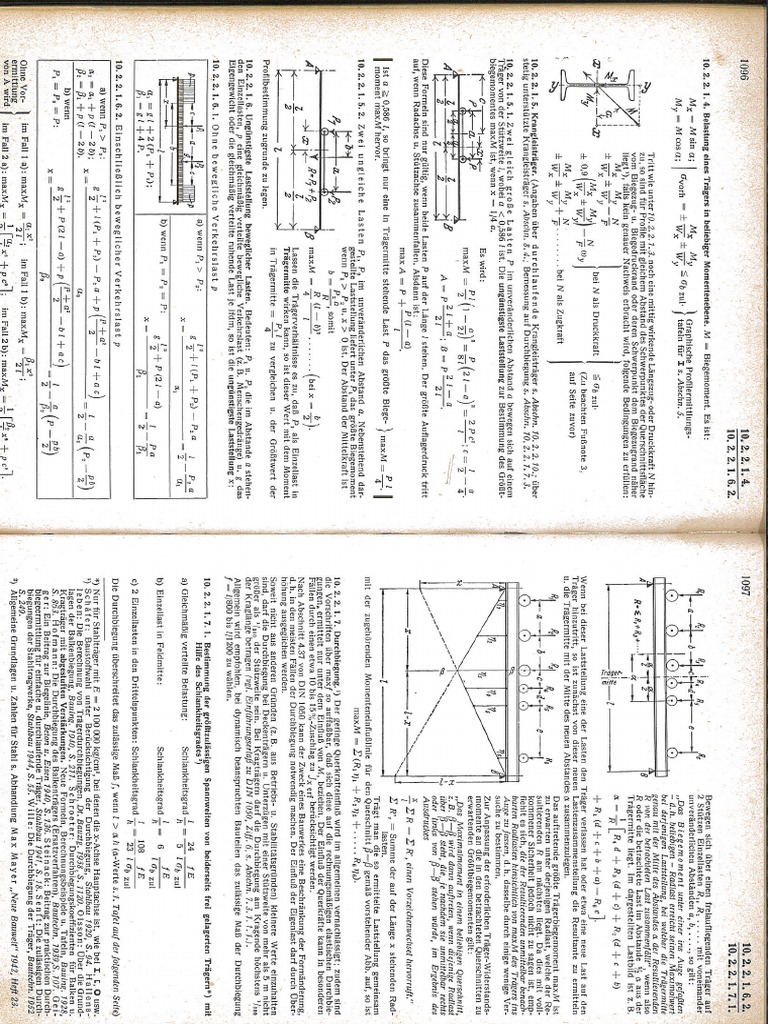Moment Mesnet Stahl | PDF