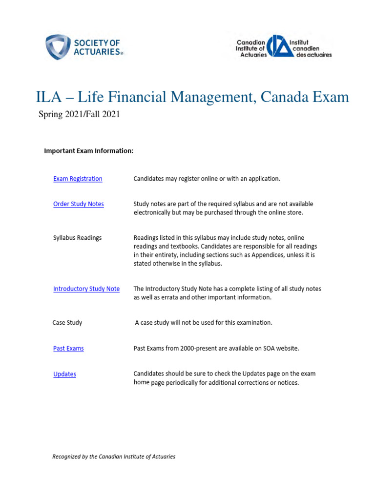 Canadian Life Insurance Exam Guide | PDF | Insurance | Valuation (Finance)