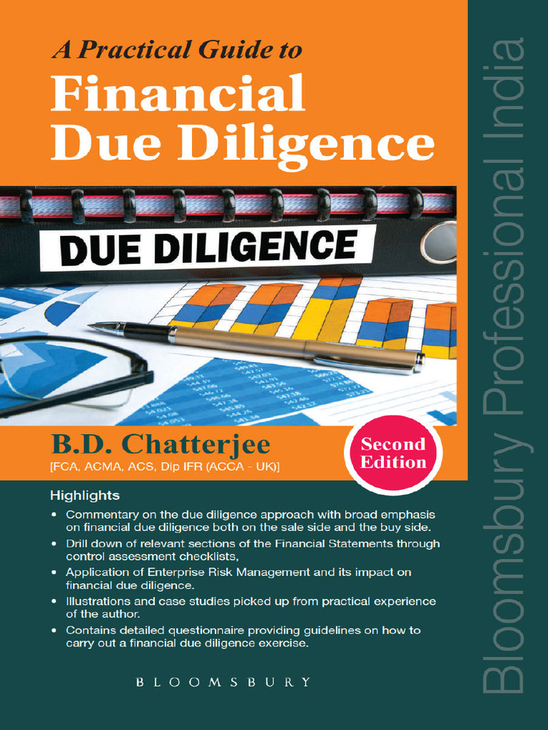 B. D. Chatterjee - A Practical Guide To Financial Due Diligence ...