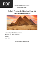 Historia de Las Pirámides de Egipto | PDF | Pirámides egipcias | Antiguo Egipto
