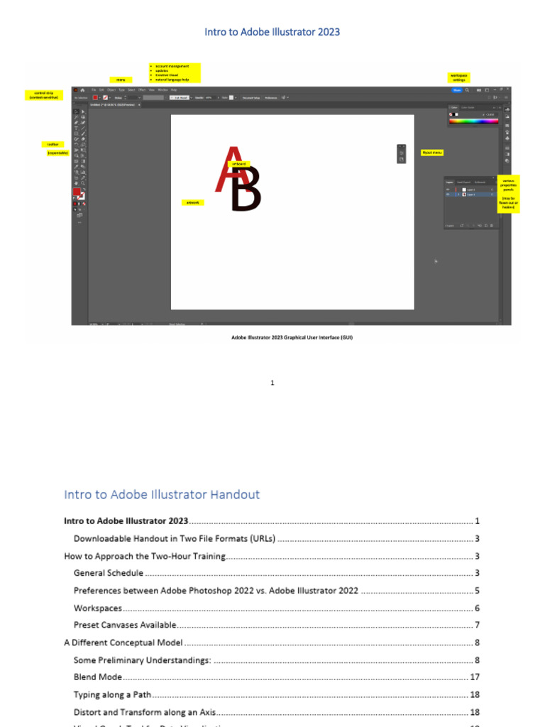 Intro A Do Be Illustrator | PDF | Adobe Illustrator | Adobe Photoshop