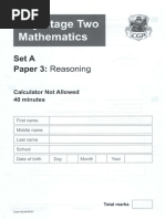 Year 3 Reasoning | PDF | Mathematics
