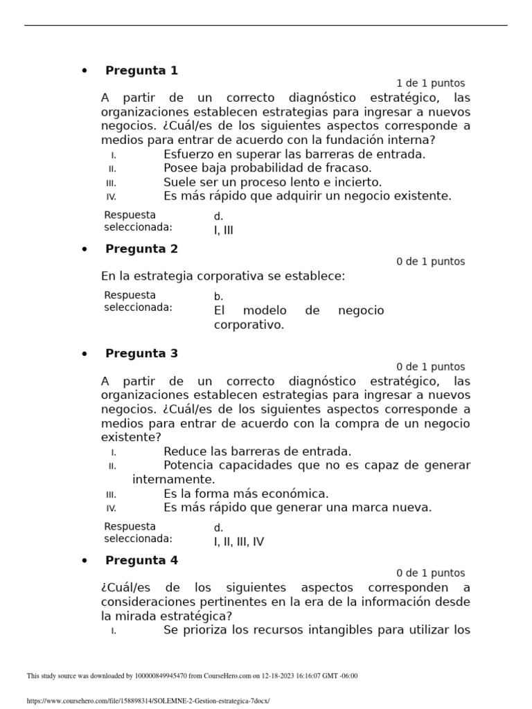 SOLEMNE 2 Gestion Estrategica 7 | PDF | Gestión estratégica | Negocios económicos