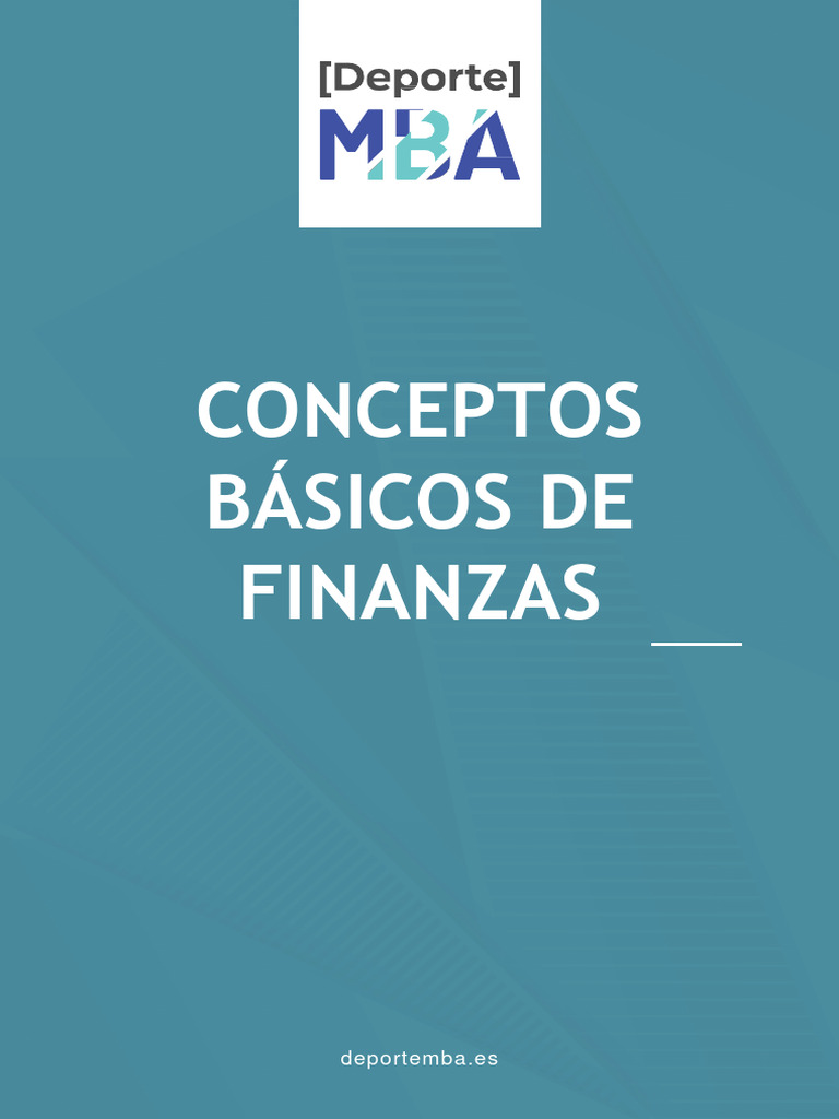 Conceptos Basicos de Finanzas REV | PDF | Contabilidad | Estado financiero