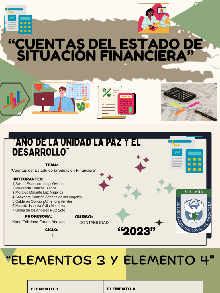 Elemento 3 y 4 | PDF | Depreciación | Contabilidad