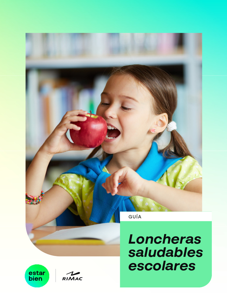 Loncheras Escolares Saludables | PDF | Alimentos | Nutrición