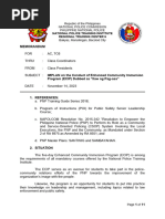 SOP Number 2022-01 Conduct of Enhanced Immersion Program (ECIP) | PDF