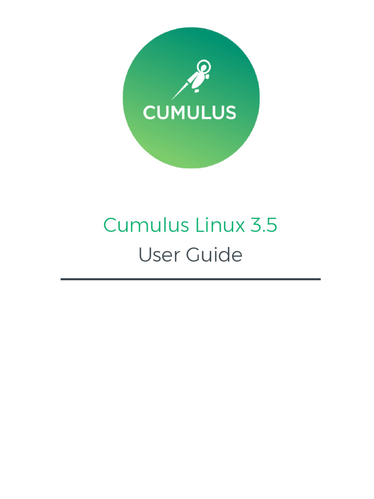 Cumulus Linux 3.5.3 User Guide | PDF | I Pv6 | Internet