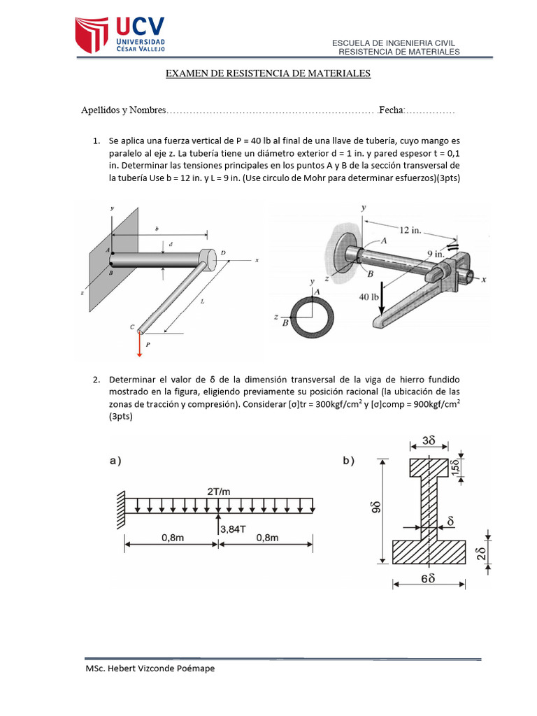 Examen Final 2022 1 | PDF