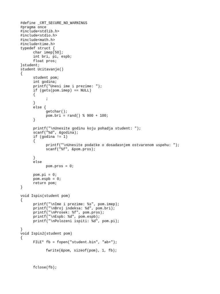 Strukt H | PDF | Models Of Computation | Computer Libraries
