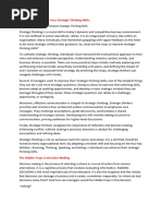 Must-Win Battles for Business Success | PDF | Leadership | Competitive ...