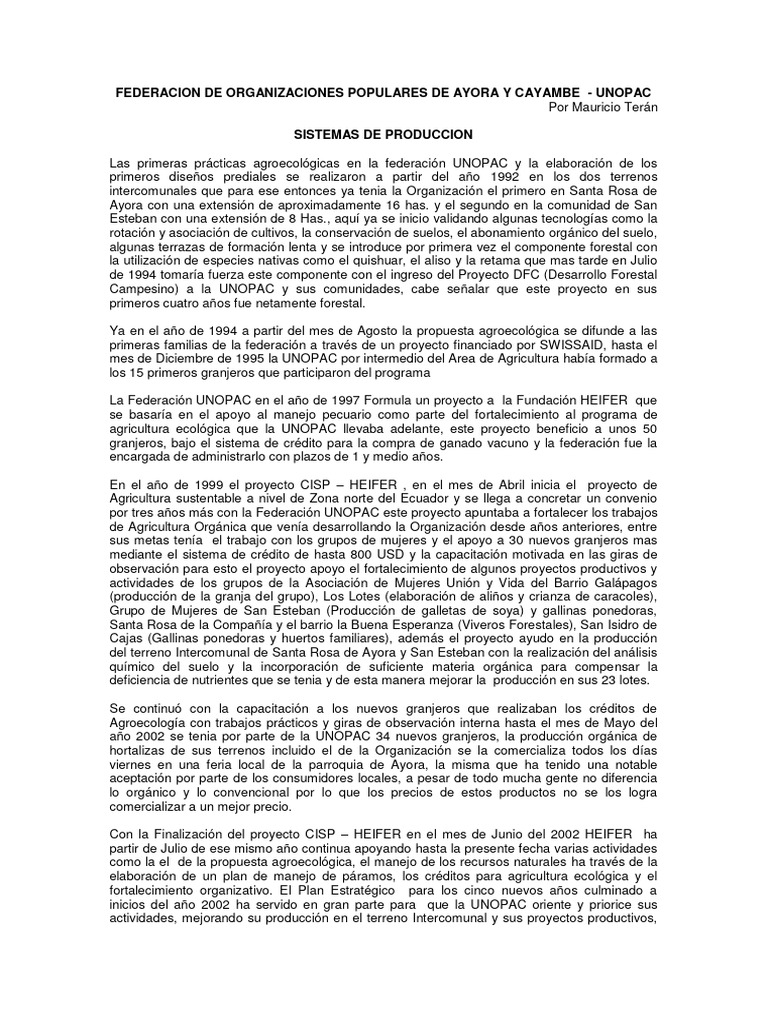 Logicas Productivas Unopac | PDF | Agricultura | Agricultura ecológica