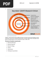 Applying Saunders Research Onion Model | PDF | Inductive Reasoning ...