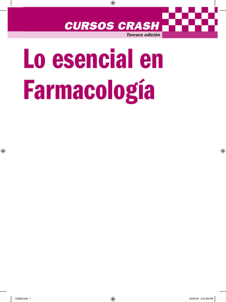 Lo Esencial en Farmacologia | PDF