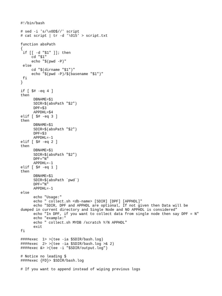 Collect SH | PDF | Computer Programming | Computing