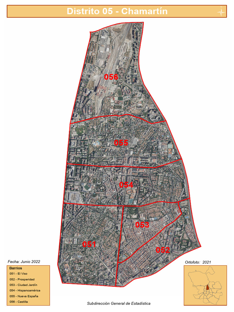 Barrios del Distrito Chamartín | PDF