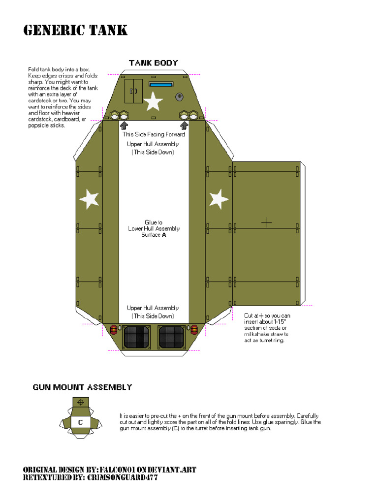 Generic Tank 01 Page 1 | PDF