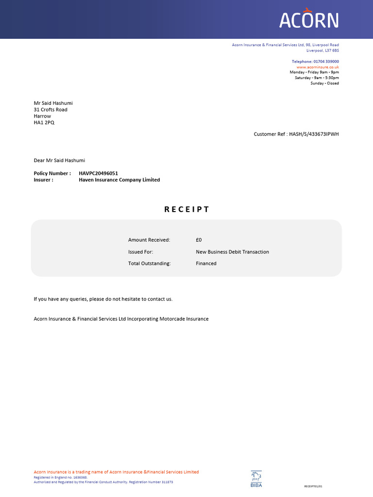 NB Receipt Email v1.2 | PDF