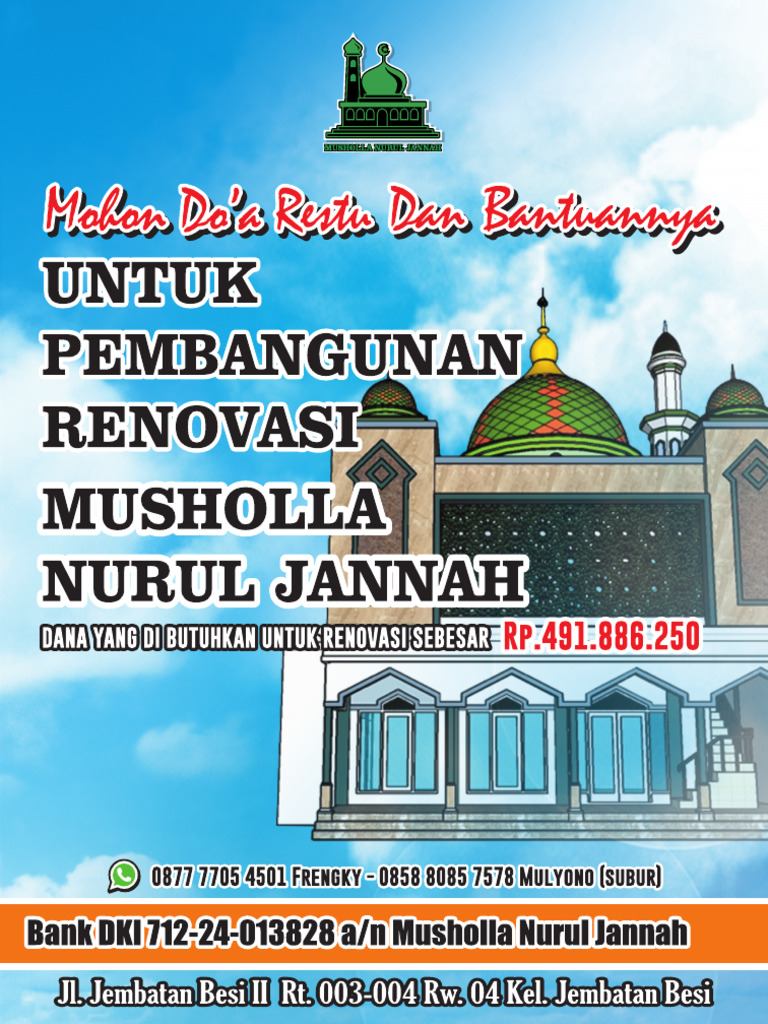 Standing Banner Musholla | PDF