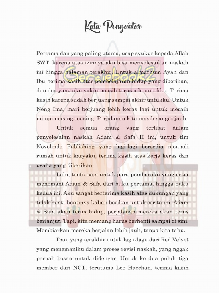 Adam & Safa II by Rizca | PDF