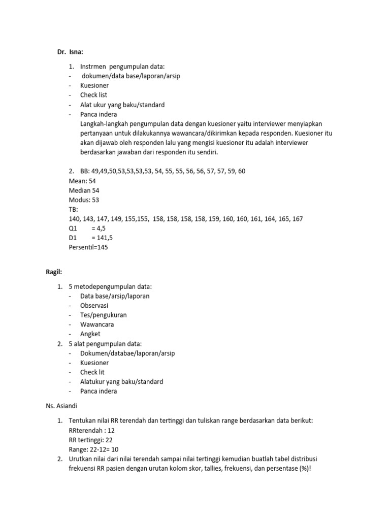 Uts Dea 147 | PDF | Kesehatan Holistik | Sains & Matematika