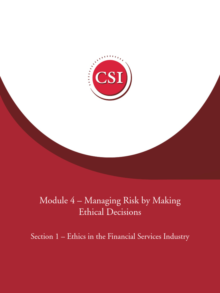 Pfsa Txt-Mod4 2016 04 en V01 | PDF | Confidentiality | Insider Trading