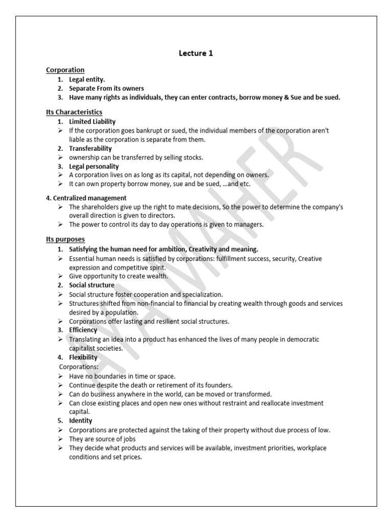Lecture 1 Pdf