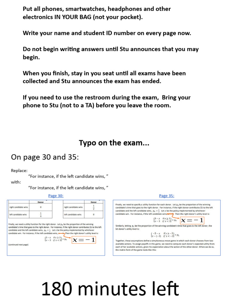 Final Exam Slides | PDF