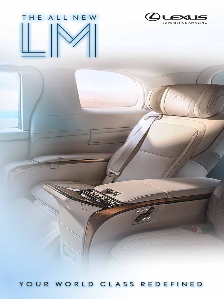 The All New Lexus LM Brochure | PDF