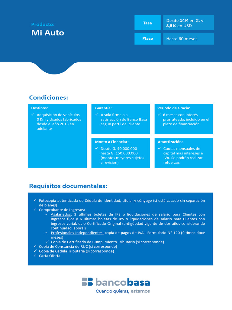 Prestamo Mi Auto | PDF | Finanzas y dinero | Derecho