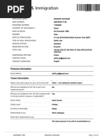 UK - VFS Checklist | PDF | Document | Government And Personhood