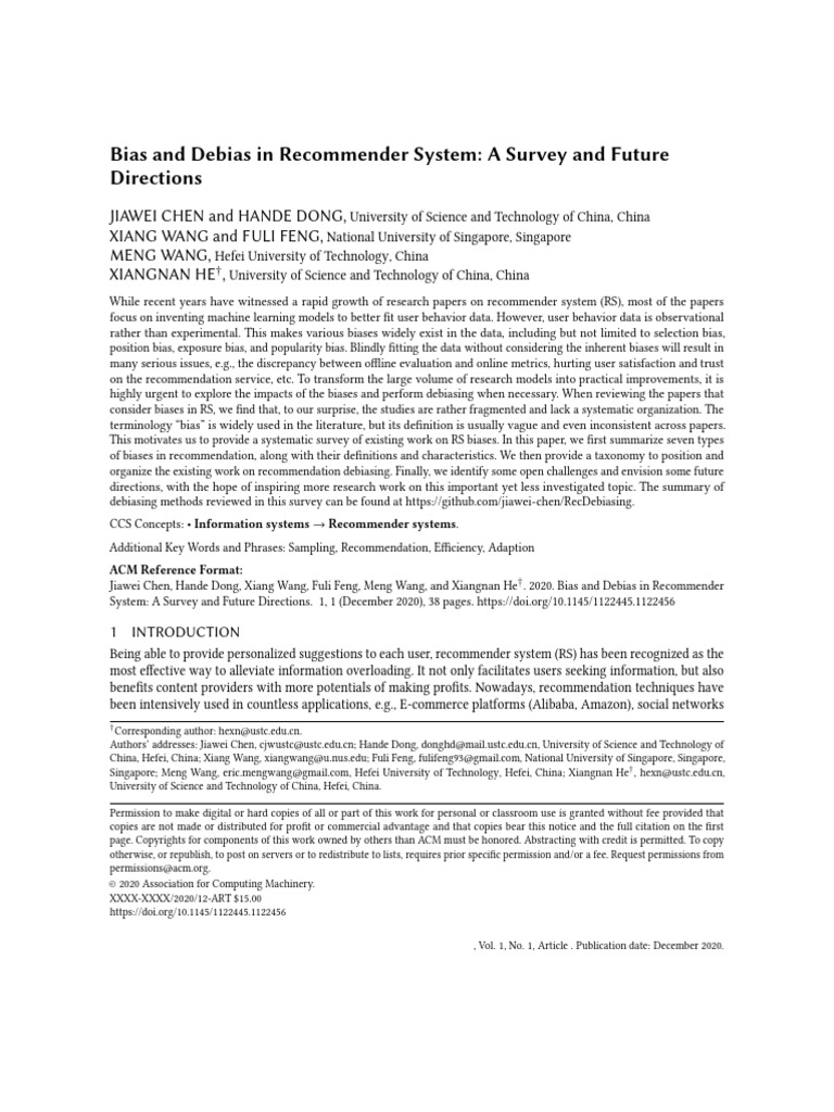 Bias Pdf Bias Of An Estimator Bias