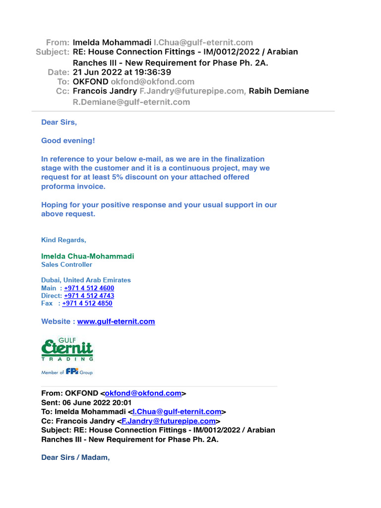 RE House Connection Fittings - IM00122022 Arabian Ranches III - New ...