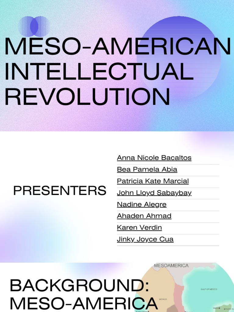 Gedsts Meso-American | PDF