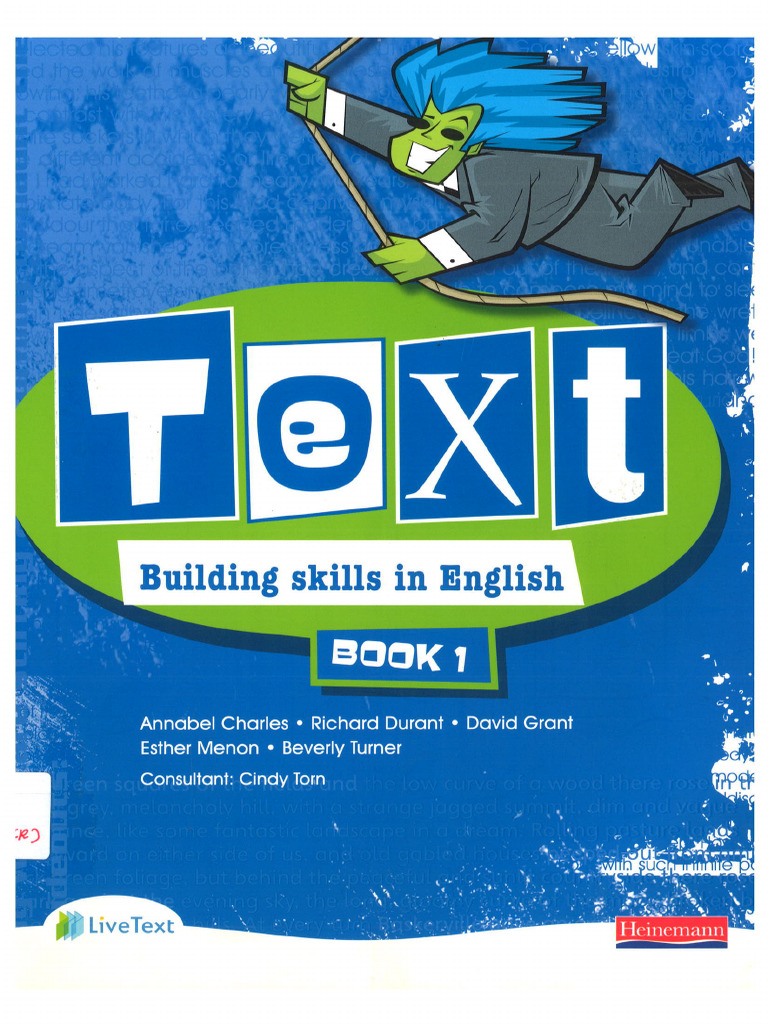 Text Building Skills in English Book 1 SB (Unit 1) | PDF