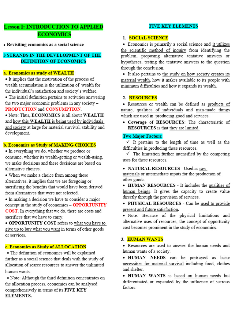 Econ h3h3 | PDF | Economics | Market (Economics)