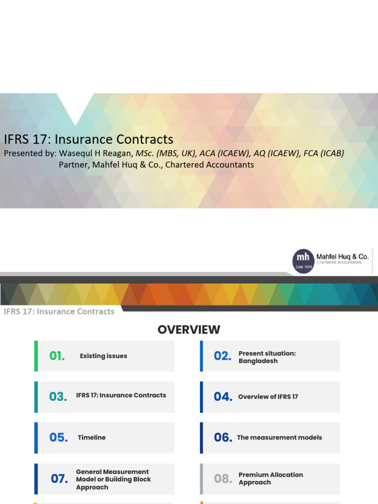 IFRS 17: Insurance Contracts Overview | PDF
