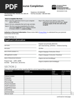 CNO Language Proficiency Confirmation Form | PDF | Health Professional ...
