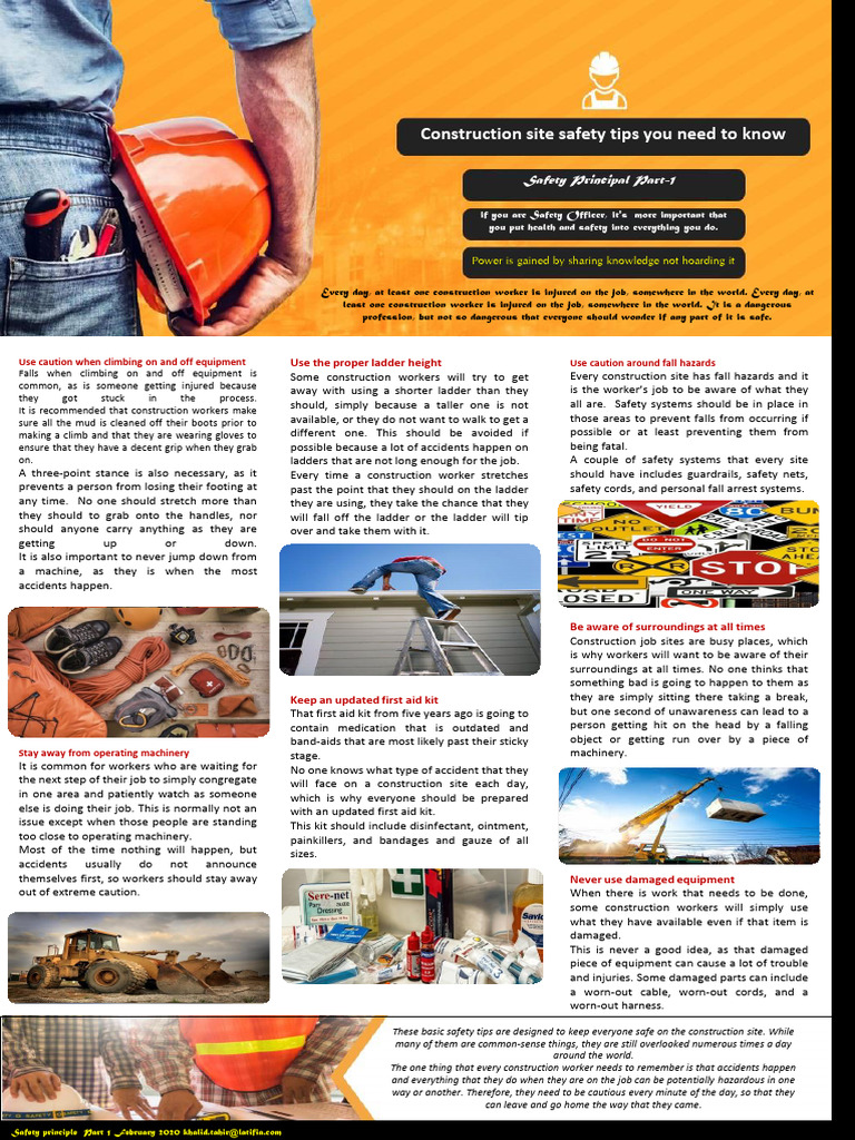 01 - Safety Principle - 1 CSST-KT | PDF | Safety