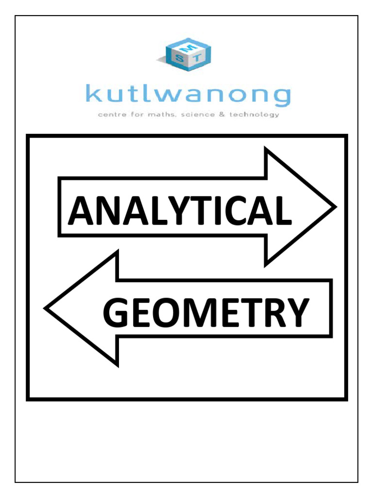 Analytical Geometry (2014) | PDF | Geometric Measurement | Trigonometry