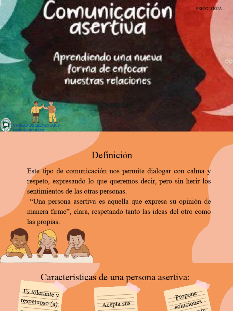 Comunicación Asertiva | PDF | Cognición | Psicología Social