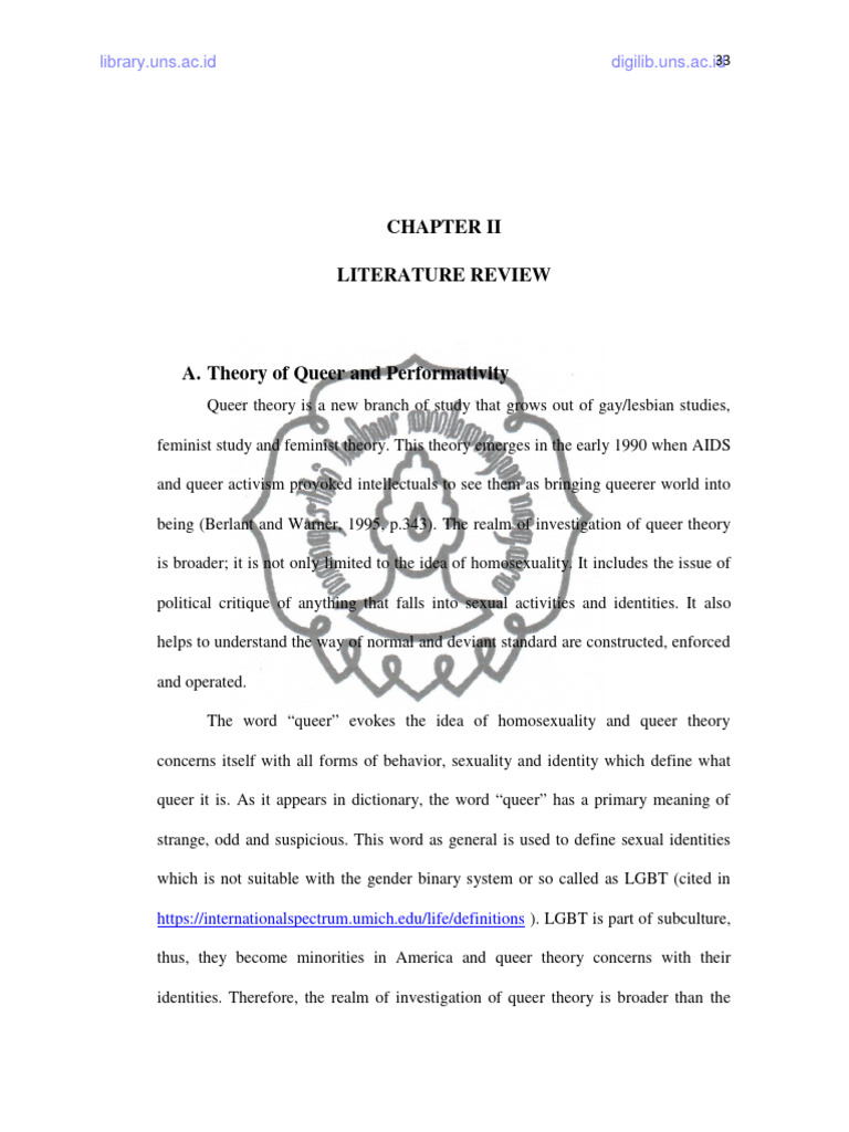 Chapter Ii | PDF | Gender | Gender Studies