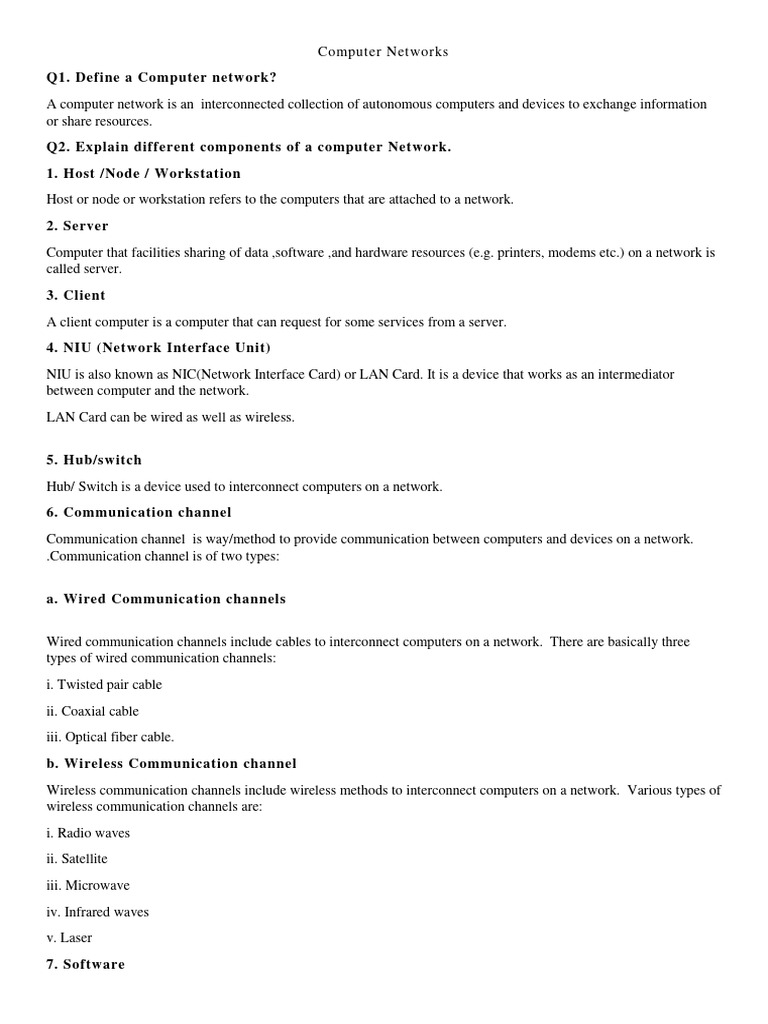 Computer Networks | PDF | Computer Network | Network Switch