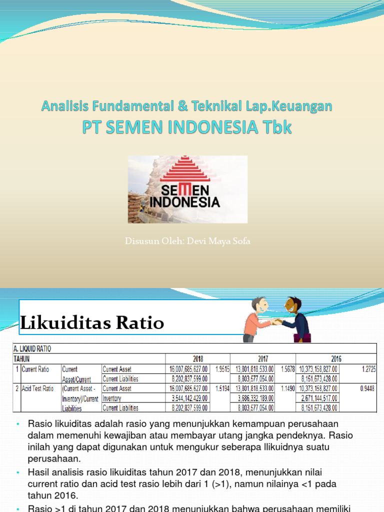 Analisis Fundamental & Teknikal Lap. Keu - PT Semen Gresik TBK | PDF | Karier & Perkembangan ...